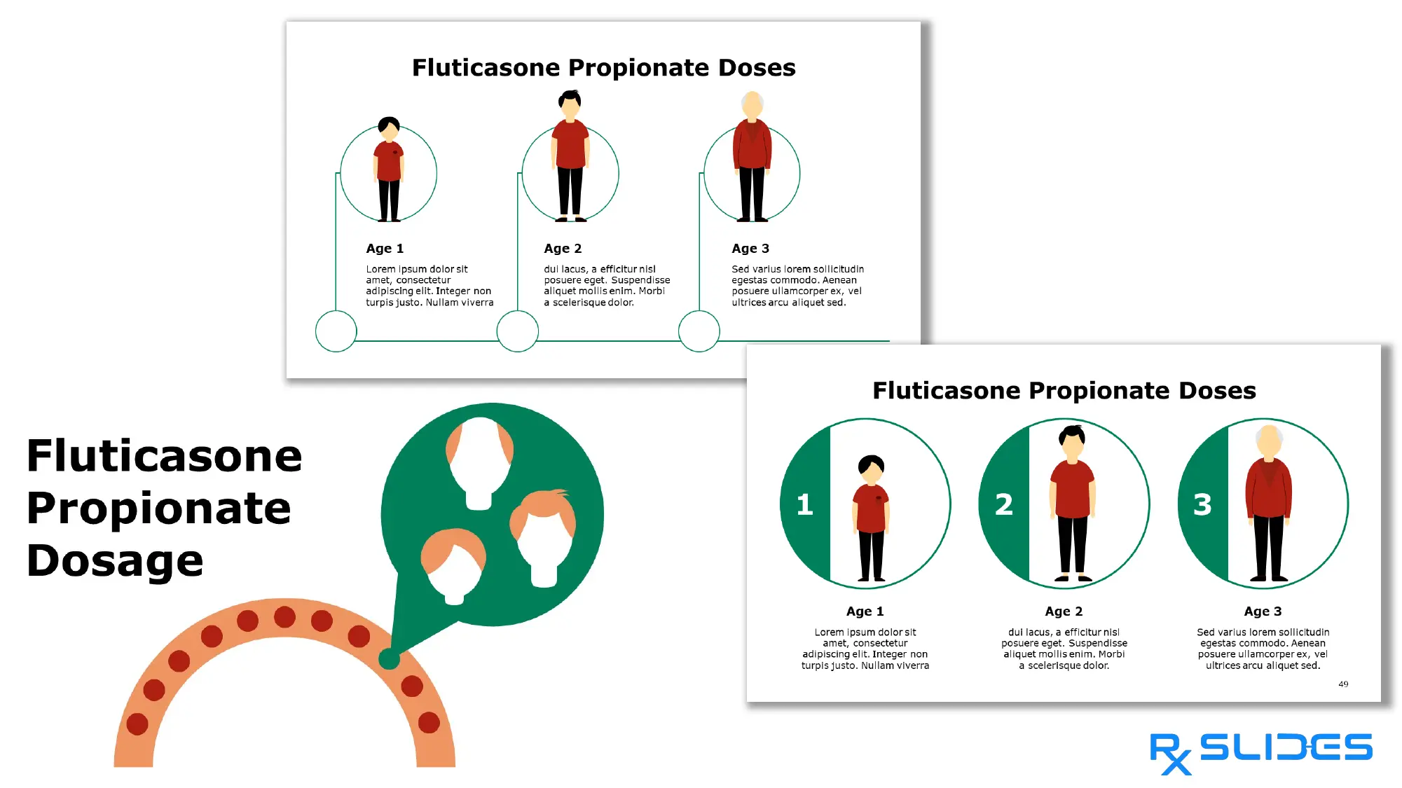 Download Fluticasone Propionate PowerPoint Template | RxSlides