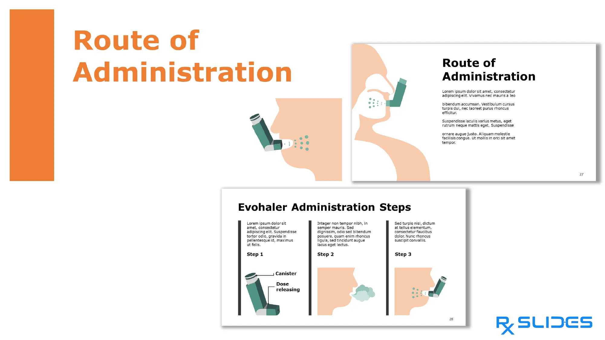 Download Salmeterol PowerPoint Template|RxSlides