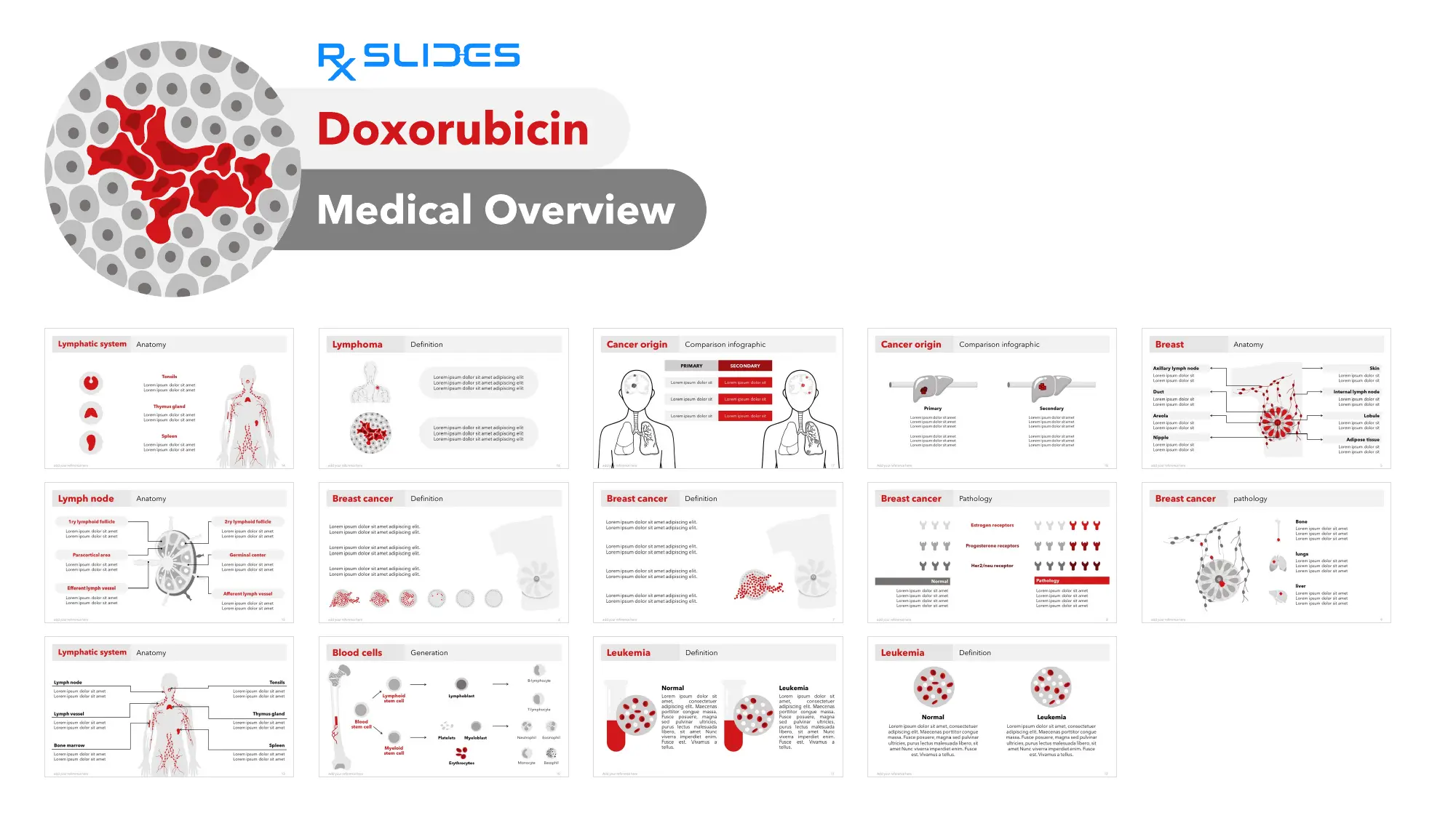Download Doxorubicin PowerPoint Template | RxSlides