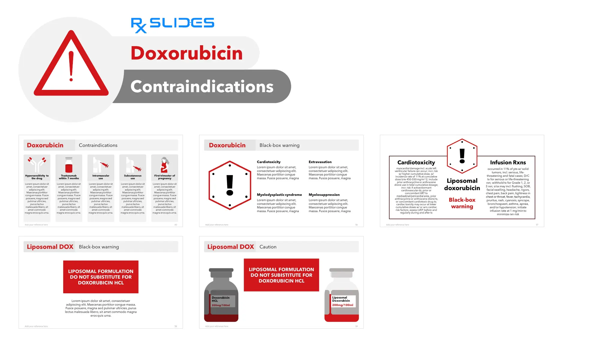 Download Doxorubicin PowerPoint Template | RxSlides