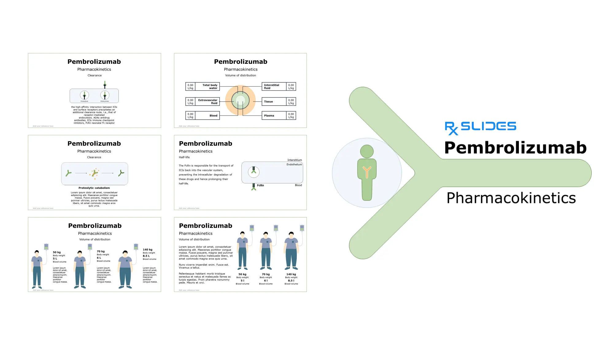 Download Pembrolizumab PowerPoint Template| RxSlides