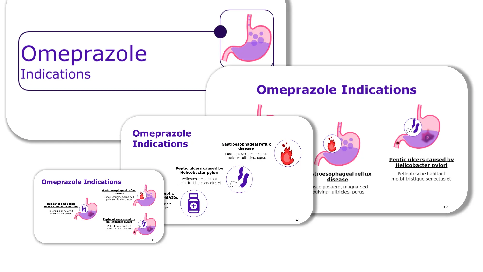 Download Omeprazole PowerPoint Template| RxSlides