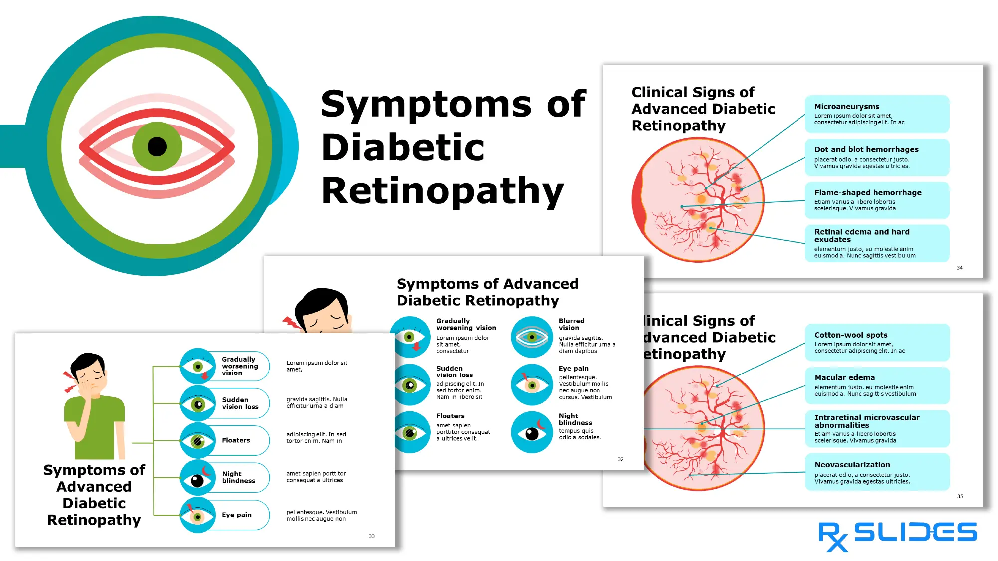 Download Diabetic Retinopathy PowerPoint Template| RxSlides