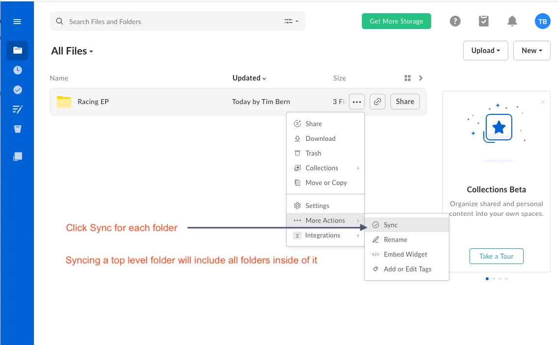 How to Use the Box Sync App With DISCO