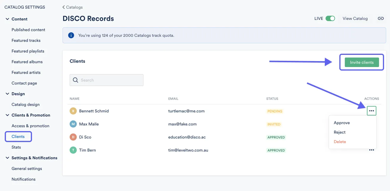 How to build a DISCO Catalog