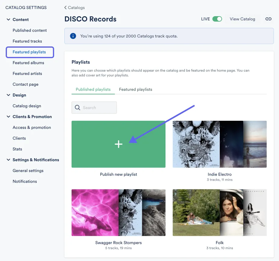 How to build a DISCO Catalog