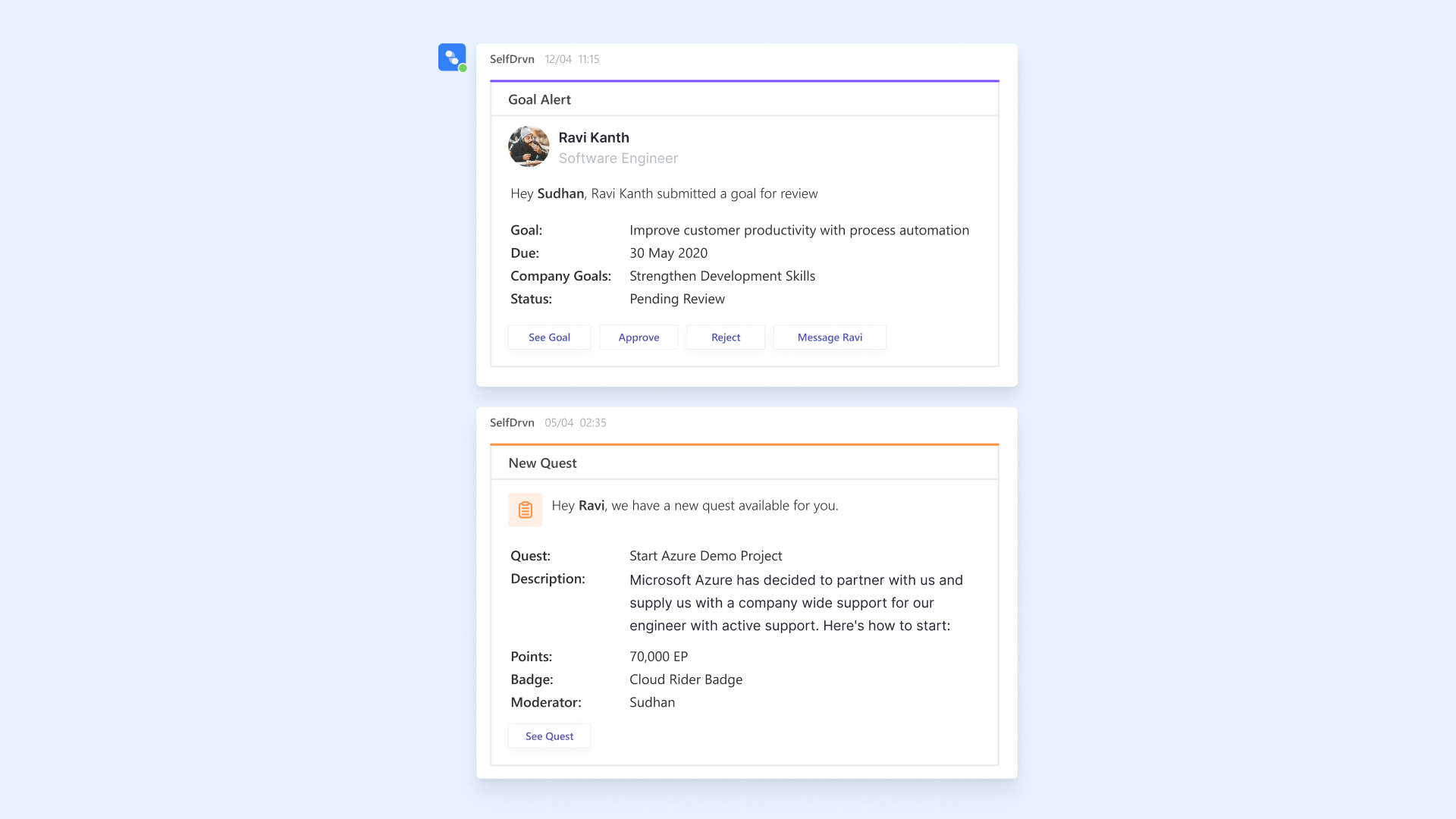 Selfdrvn: Employee Engagement Platform - Zensite