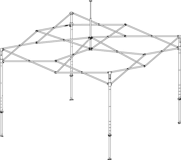 Cross-truss vs. Pyramid Canopy Tent