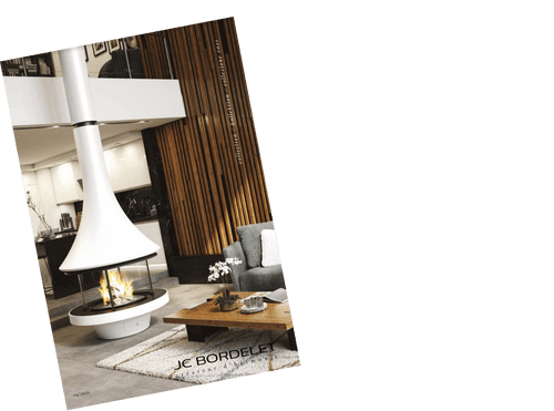 Gyrofocus Glazed - Designer Fireplace - Caleo Ltd