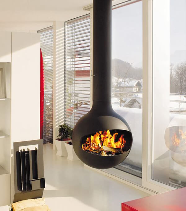 Bathyscafocus Holographic - Designer Fireplace - Caleo Ltd