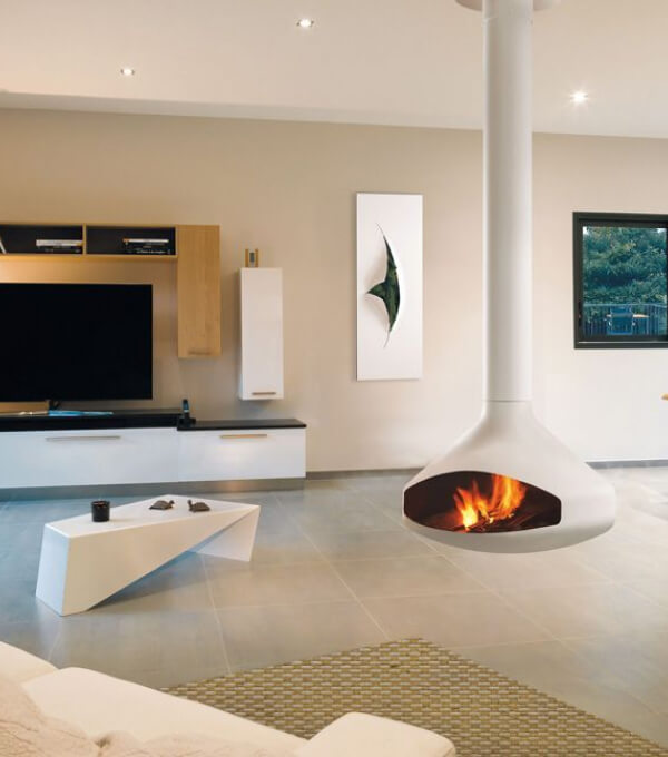 Ergofocus Holographic - Designer Fireplace - Caleo Ltd