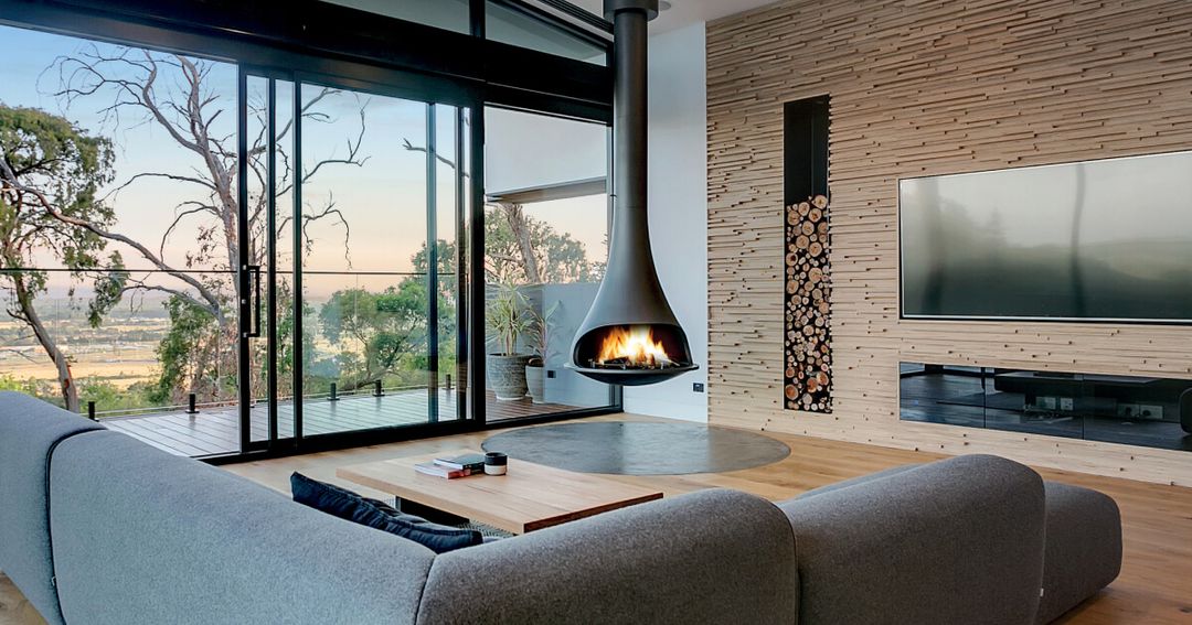 7 Stunning Central Fireplace Ideas: Middle of the Room Inspo