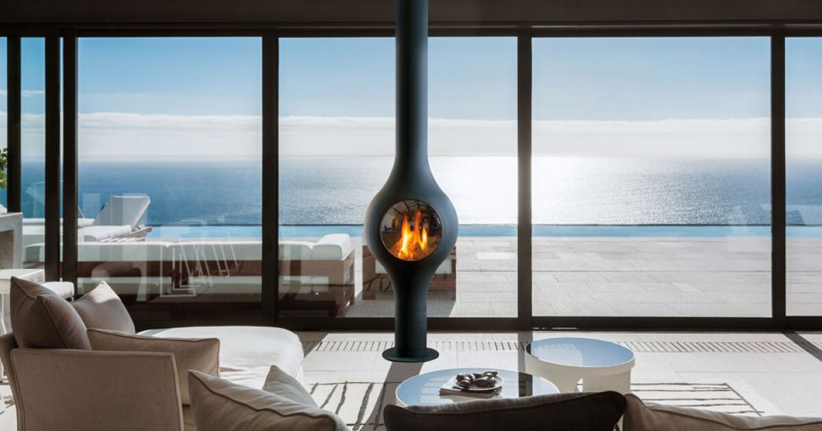 Boafocus Central - Designer Fireplace - Caleo Ltd