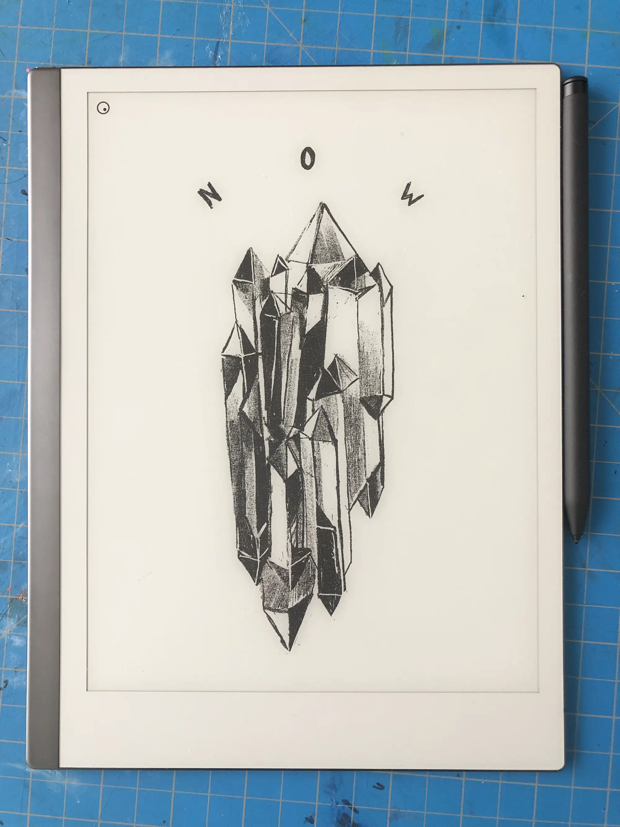 Inktober with e-Ink by Visual Designer Idan Shani