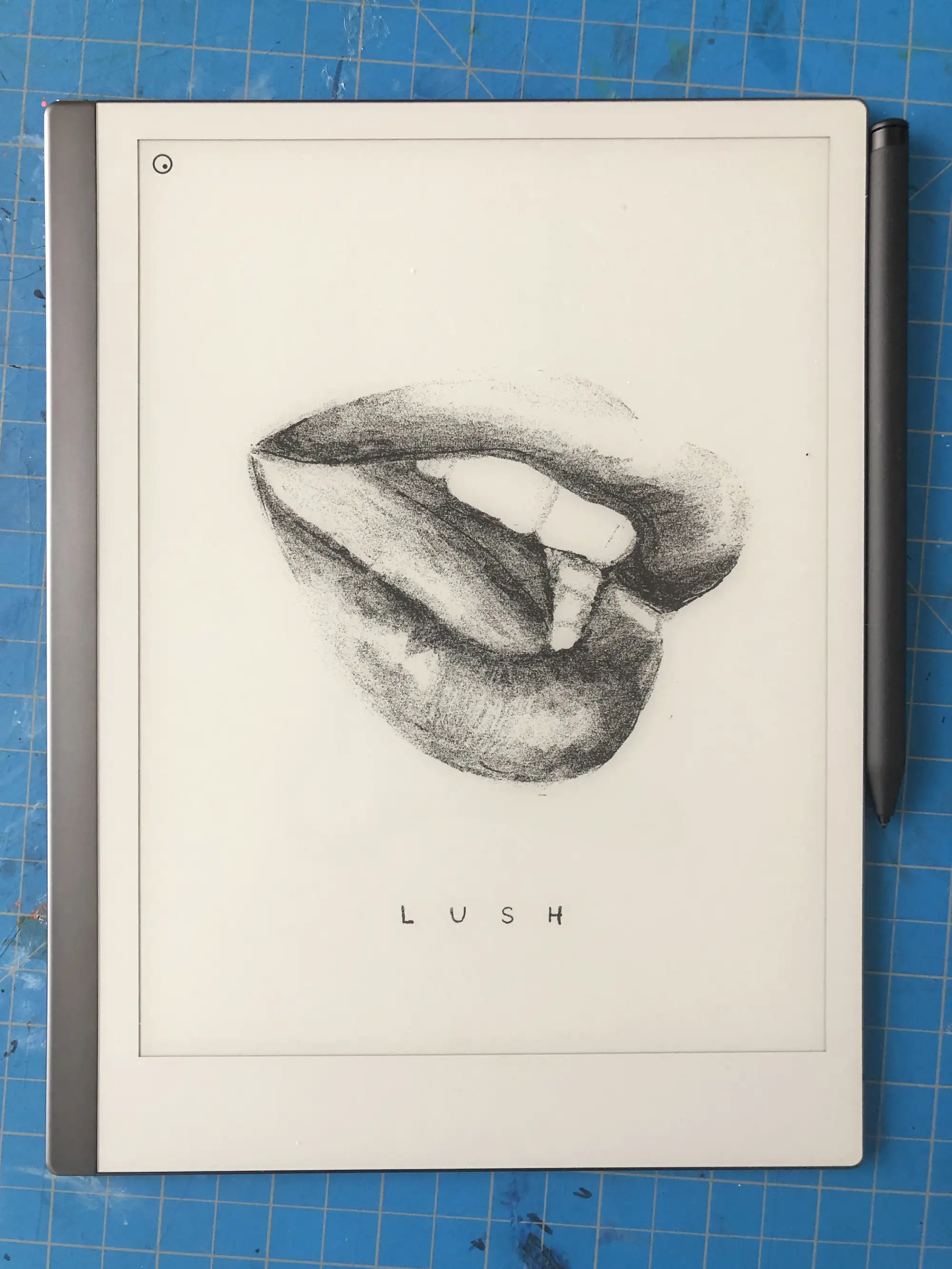 Inktober with e-Ink by Visual Designer Idan Shani