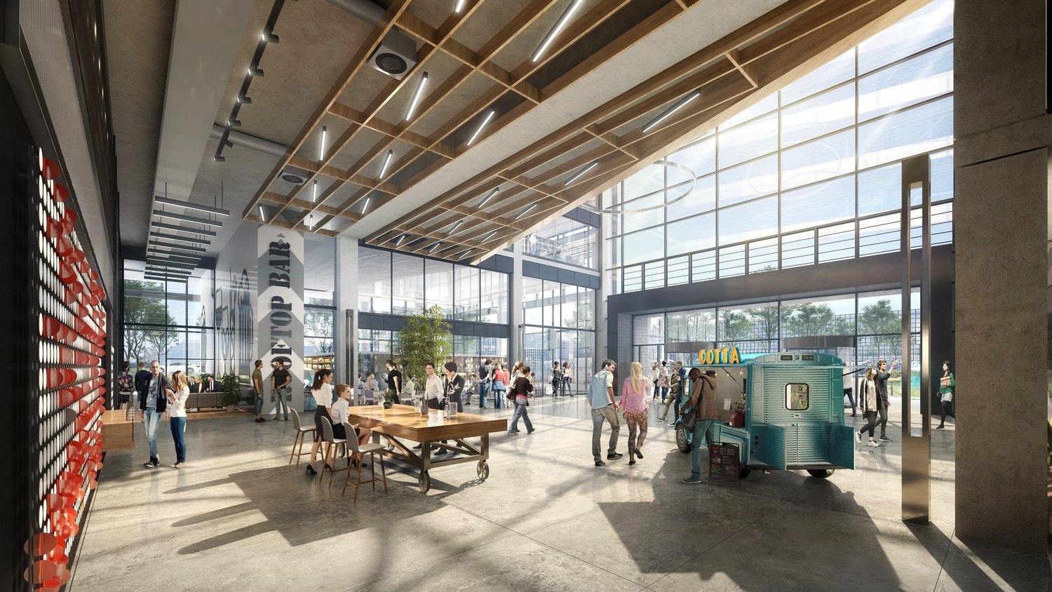 From boardrooms to baristas: flexible workspaces blur the lines between ...