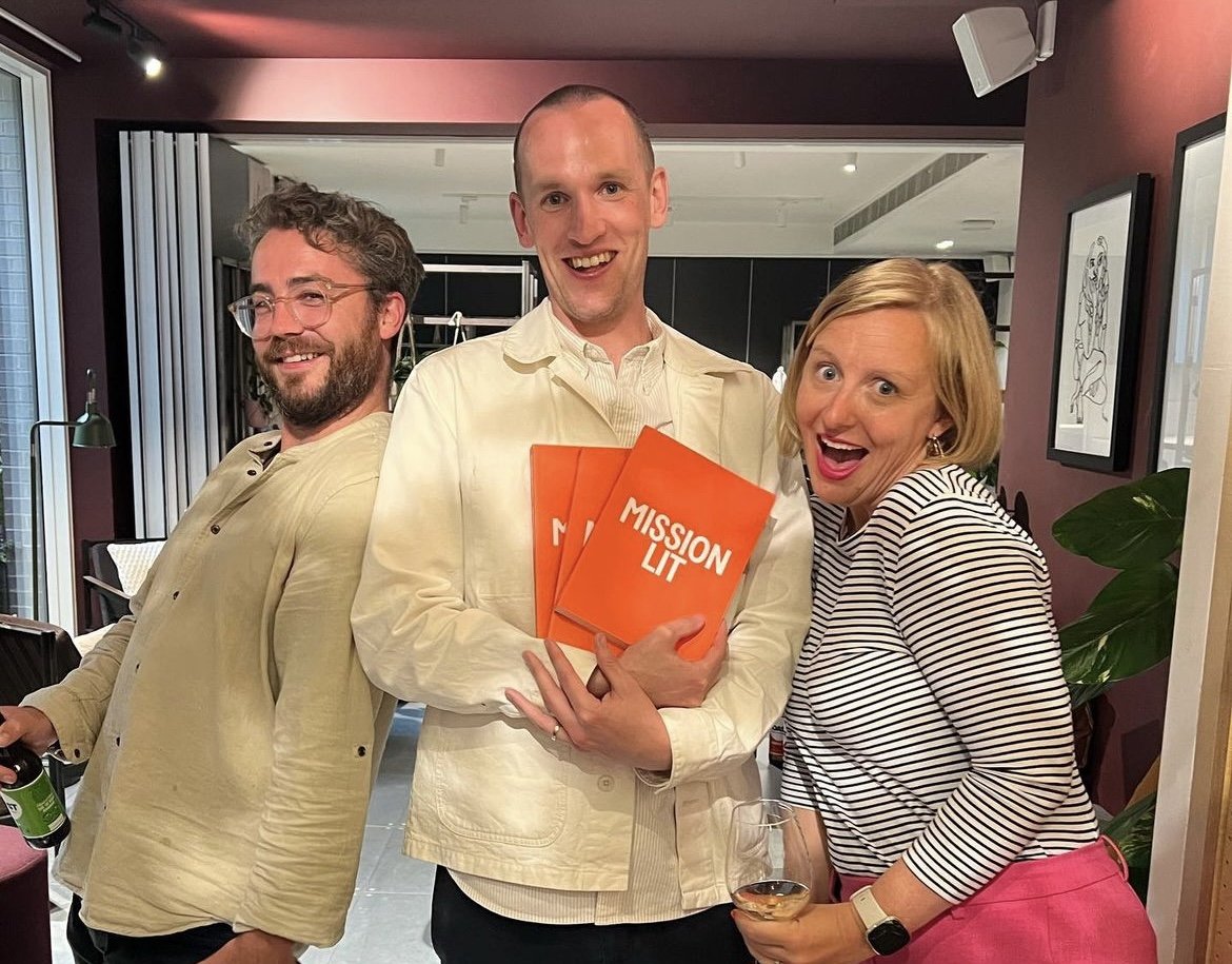 #WhoWhatWhy - Richard Johnson, author of Mission Lit