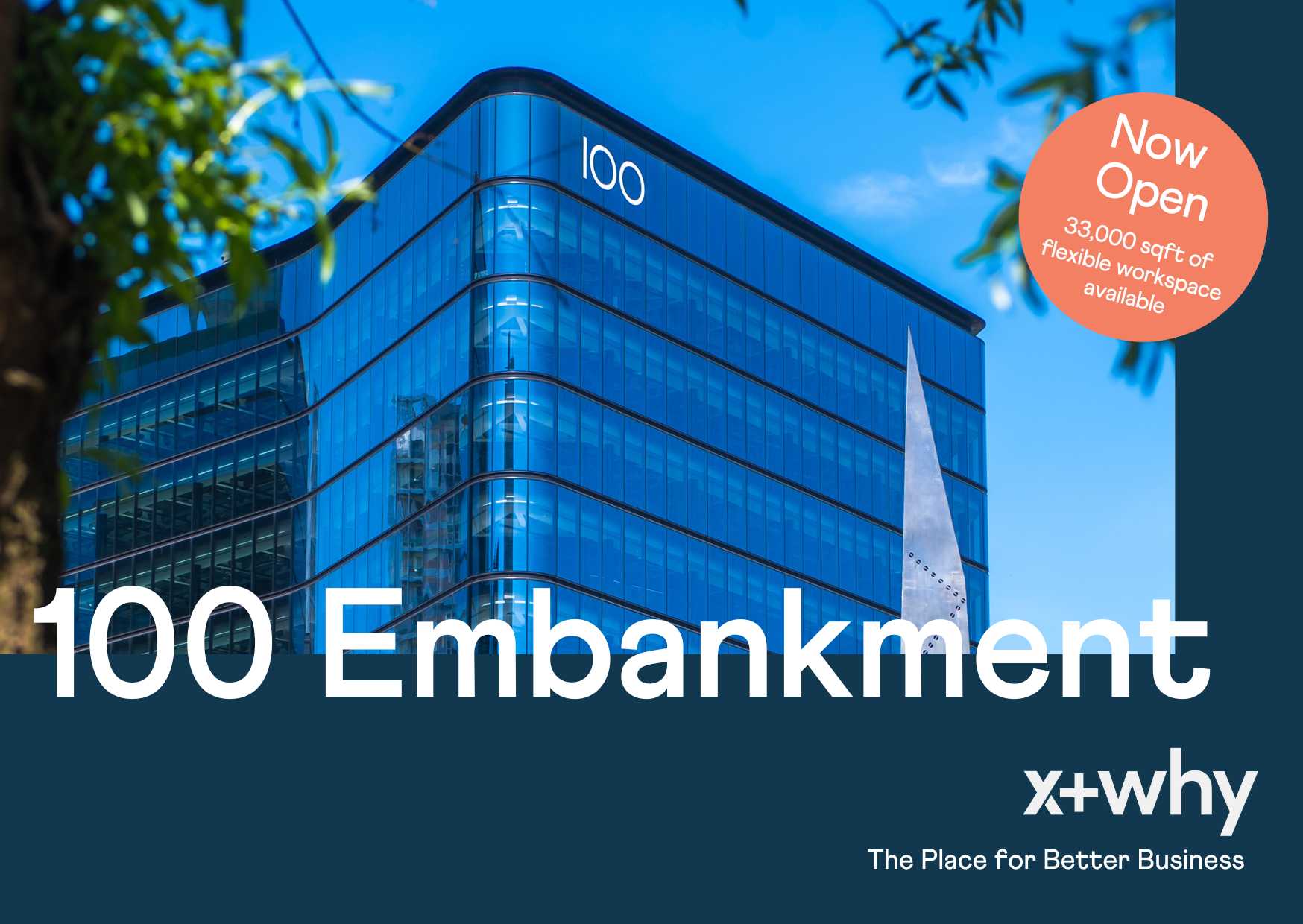 100 Embankment - x+why flexible workspace