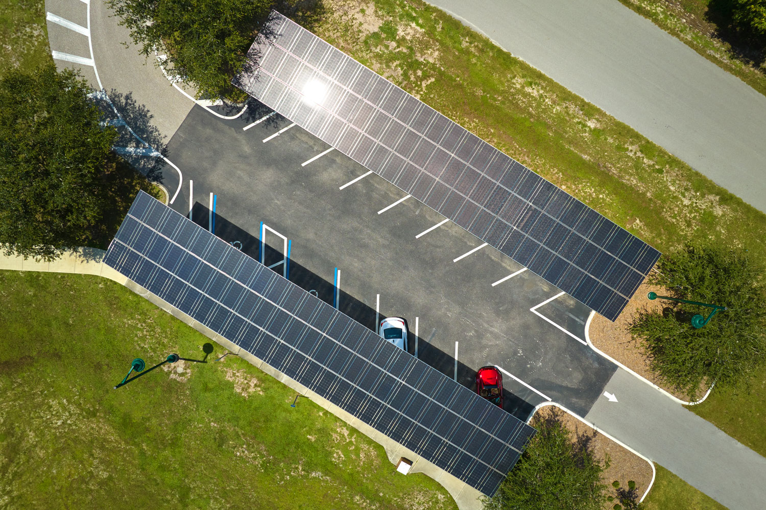 Commercial Solar Carport | Powering Your Business & EV Fleet
