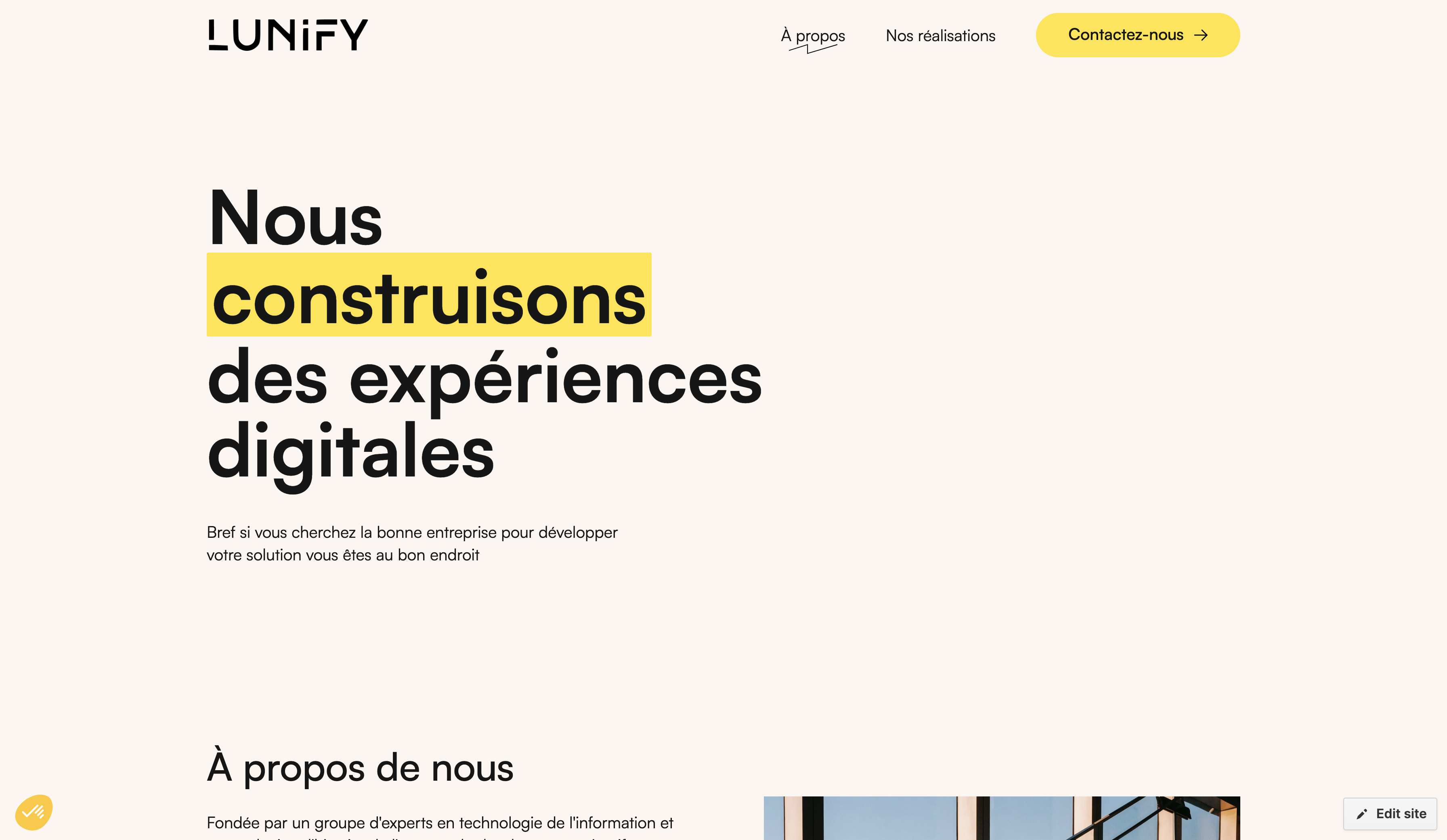 À propos | Lunify