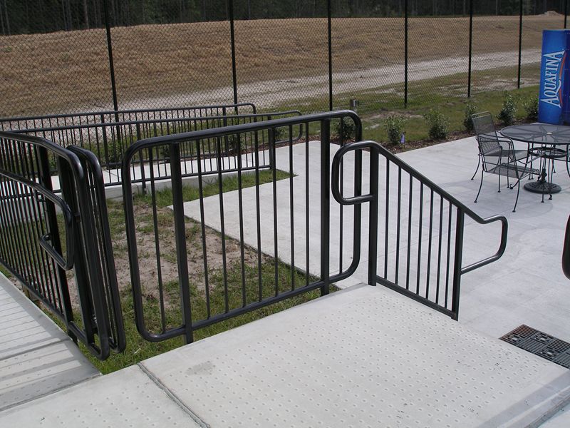 Precast Concrete Step Rails