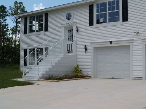 Precast Concrete Steps with Landing Pad | Concrete Landing Steps
