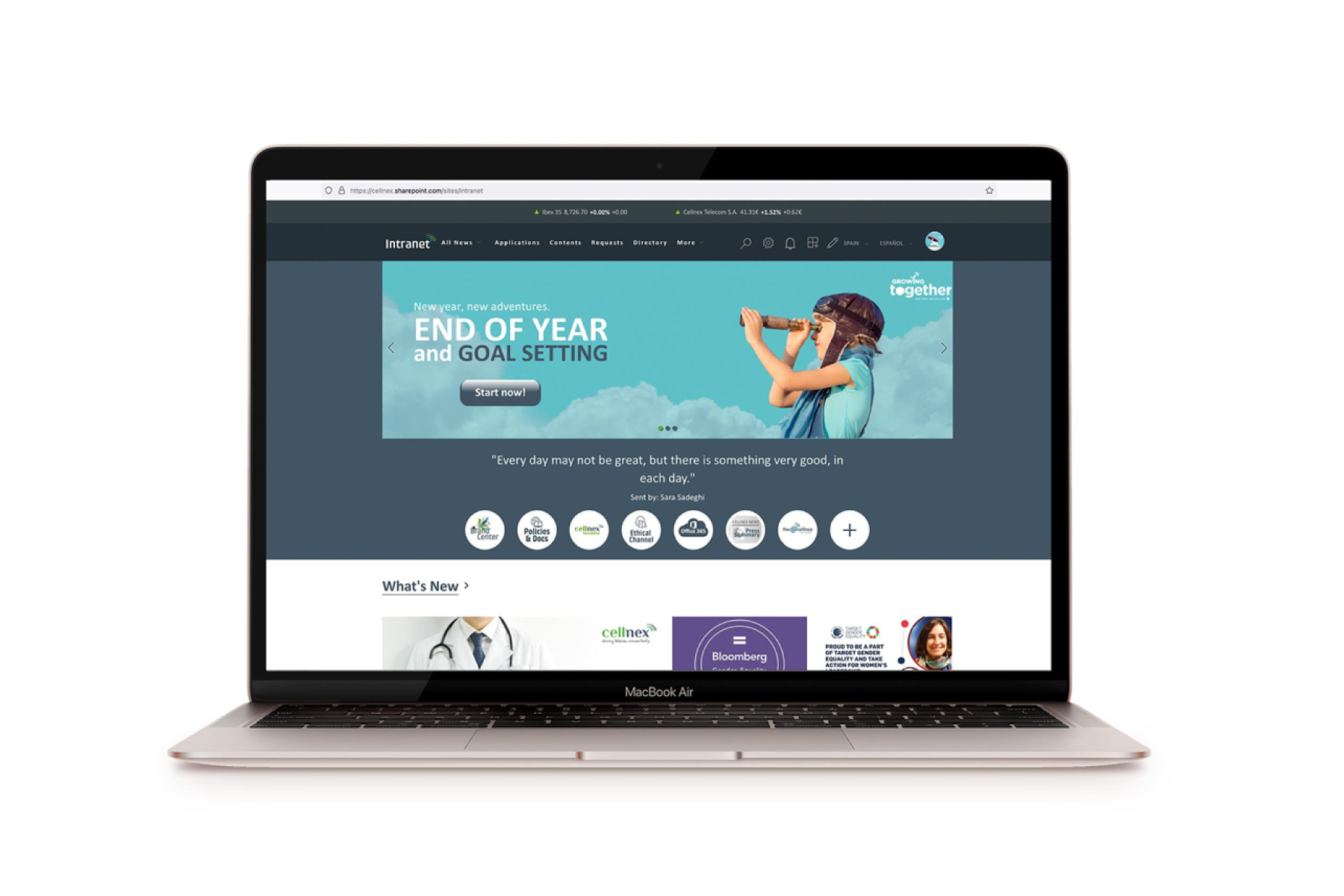 Auditoría & Línea Editorial Intranet | laChincheta