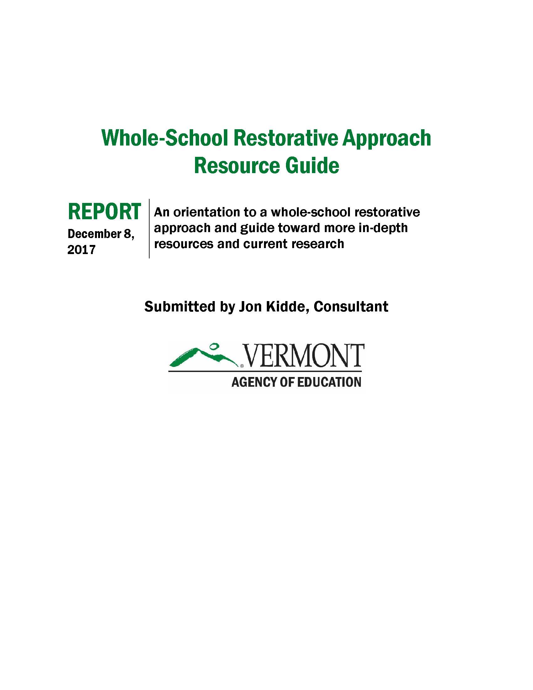 Implementation Guides for Restorative Practices in Schools ...
