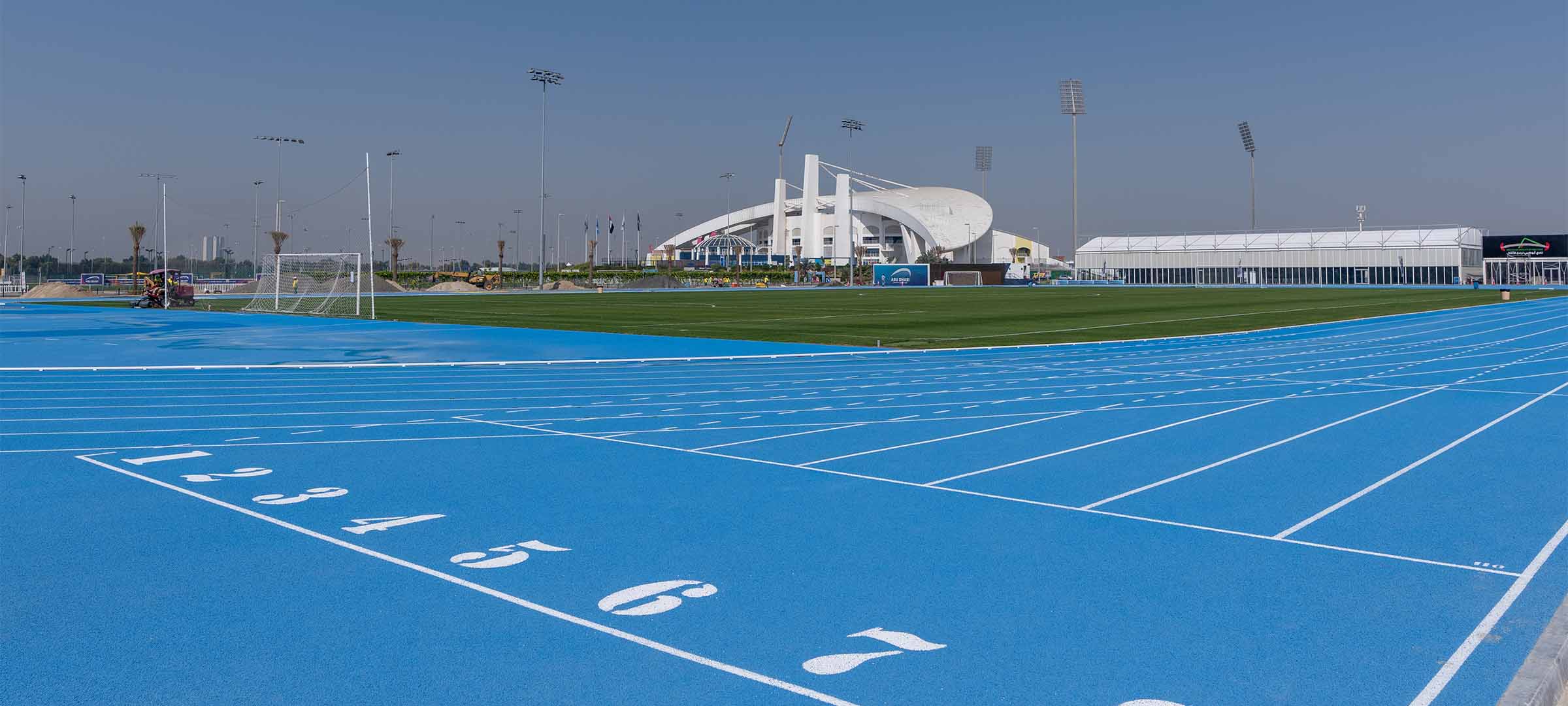 ATHLETICS TRACK - Abu Dhabi Cricket and Sports Hub