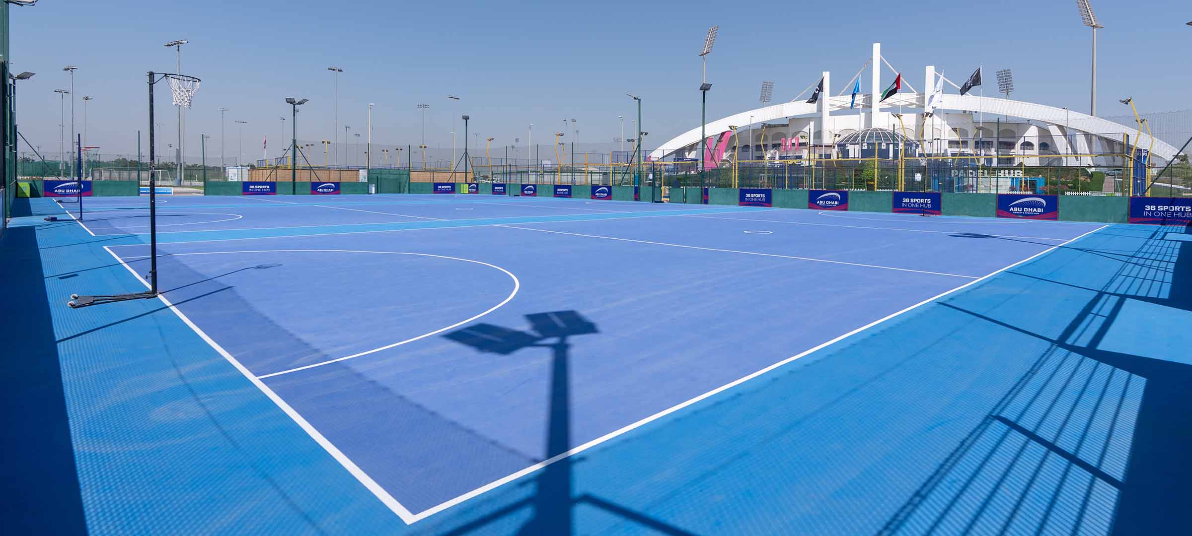 NETBALL COURTS - Abu Dhabi Cricket and Sports Hub