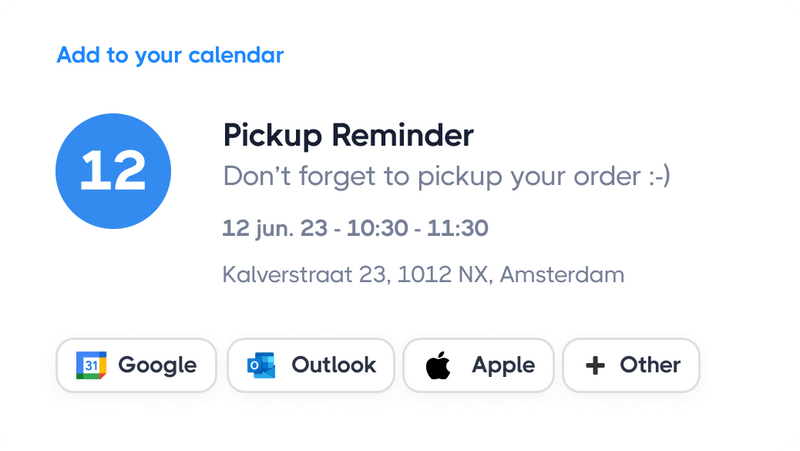 CalendarLink - Smart Calendar Link generation