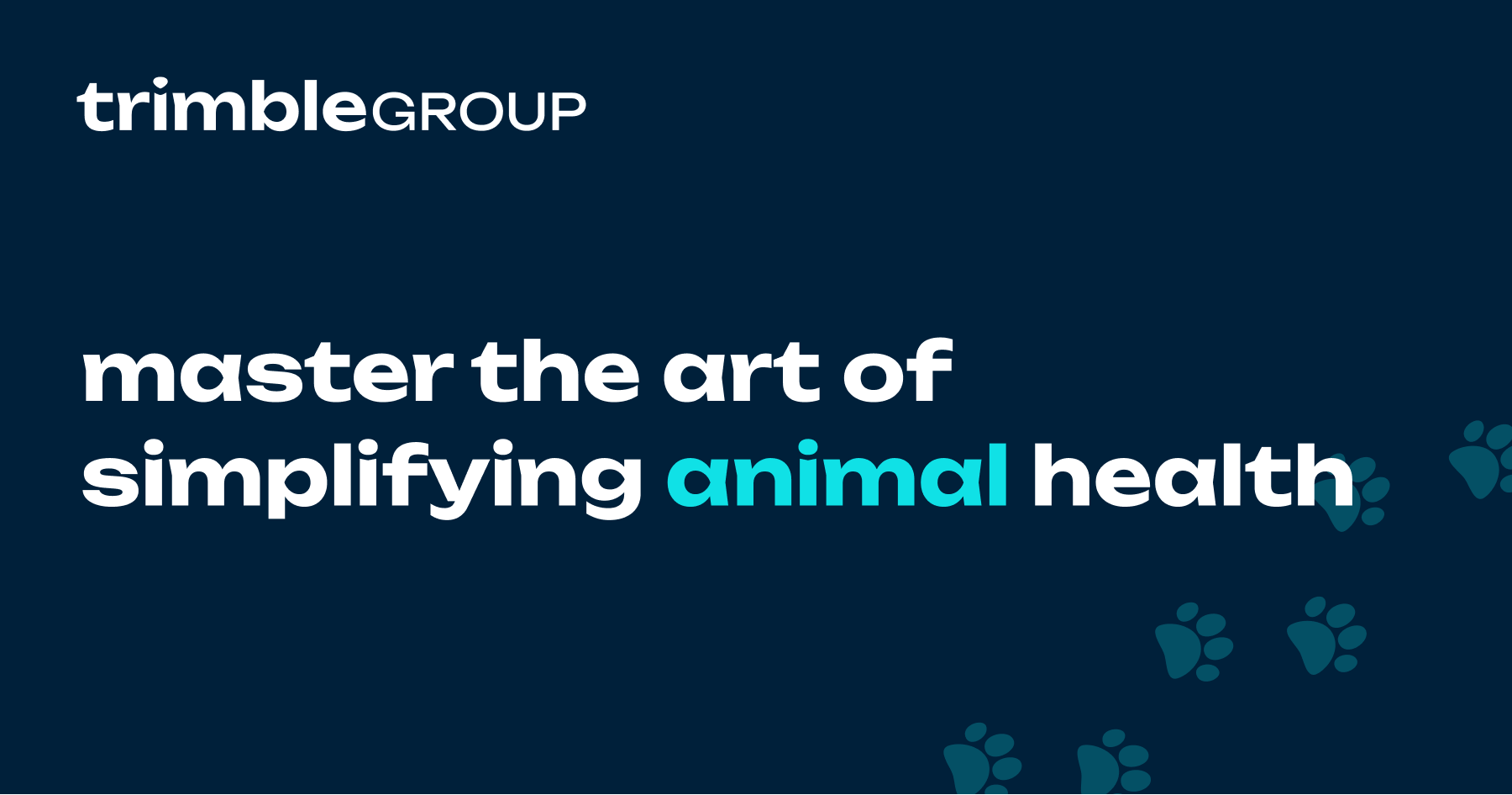 Trimble Group | Animal Health Communications Agency, UK