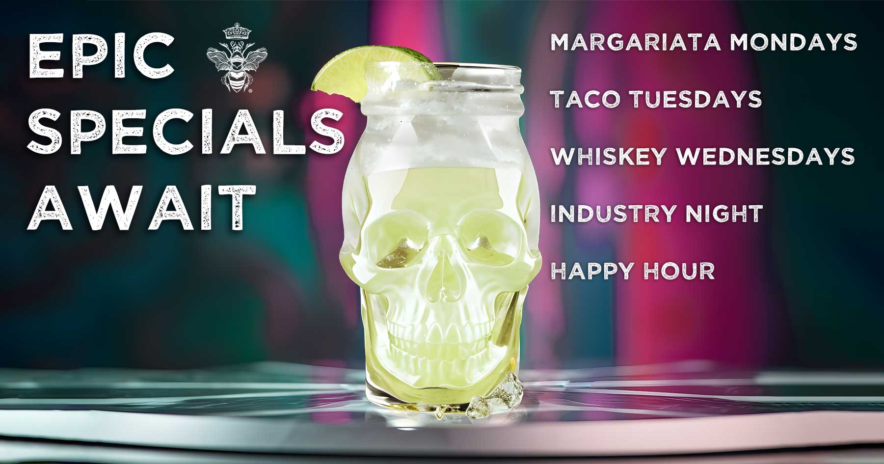 Agave & Rye's Weekly Specials