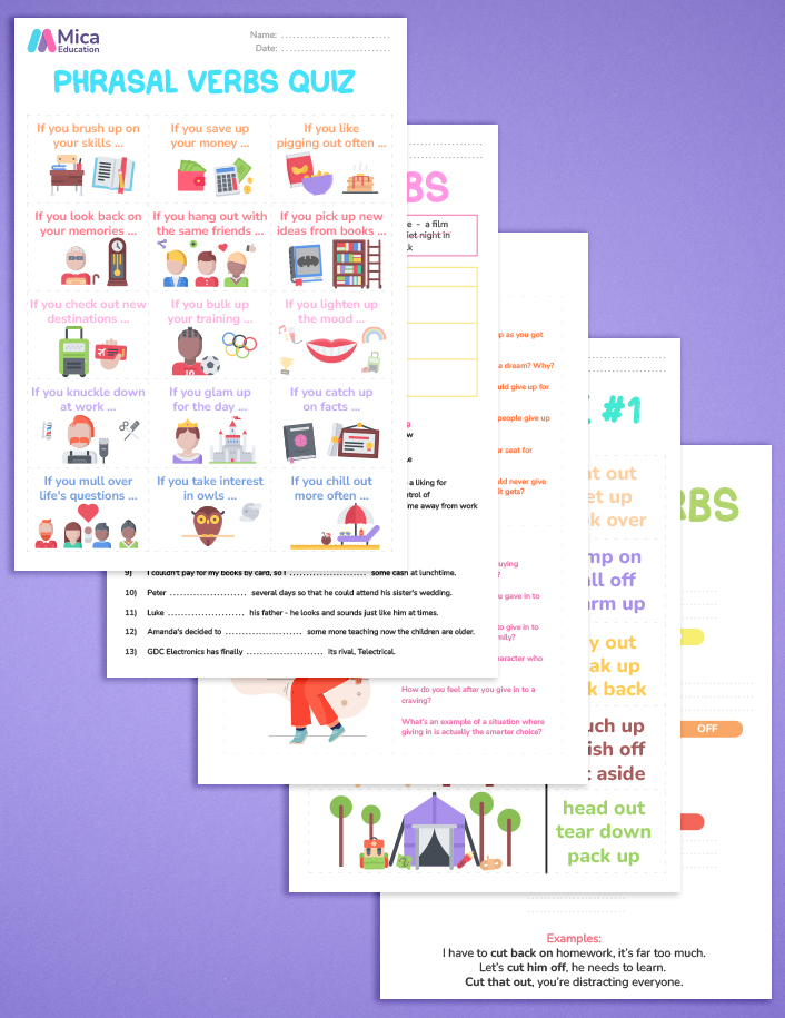 Mica Education Shop - Present Continuous Bundle