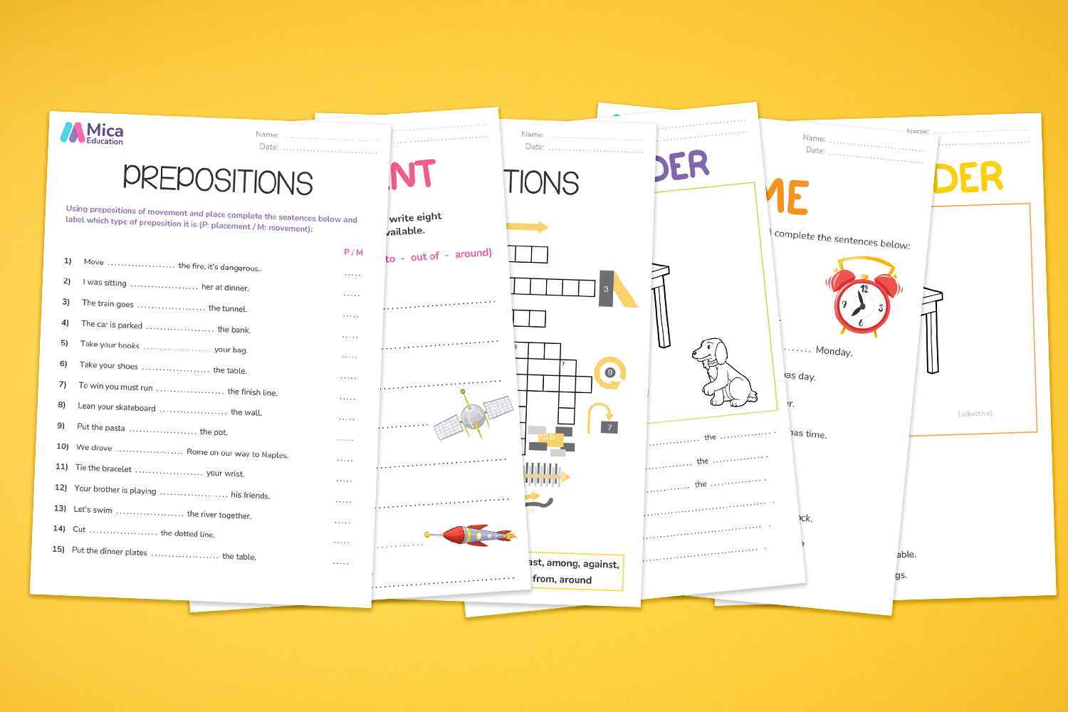 Mica Education Shop - Present Continuous Bundle