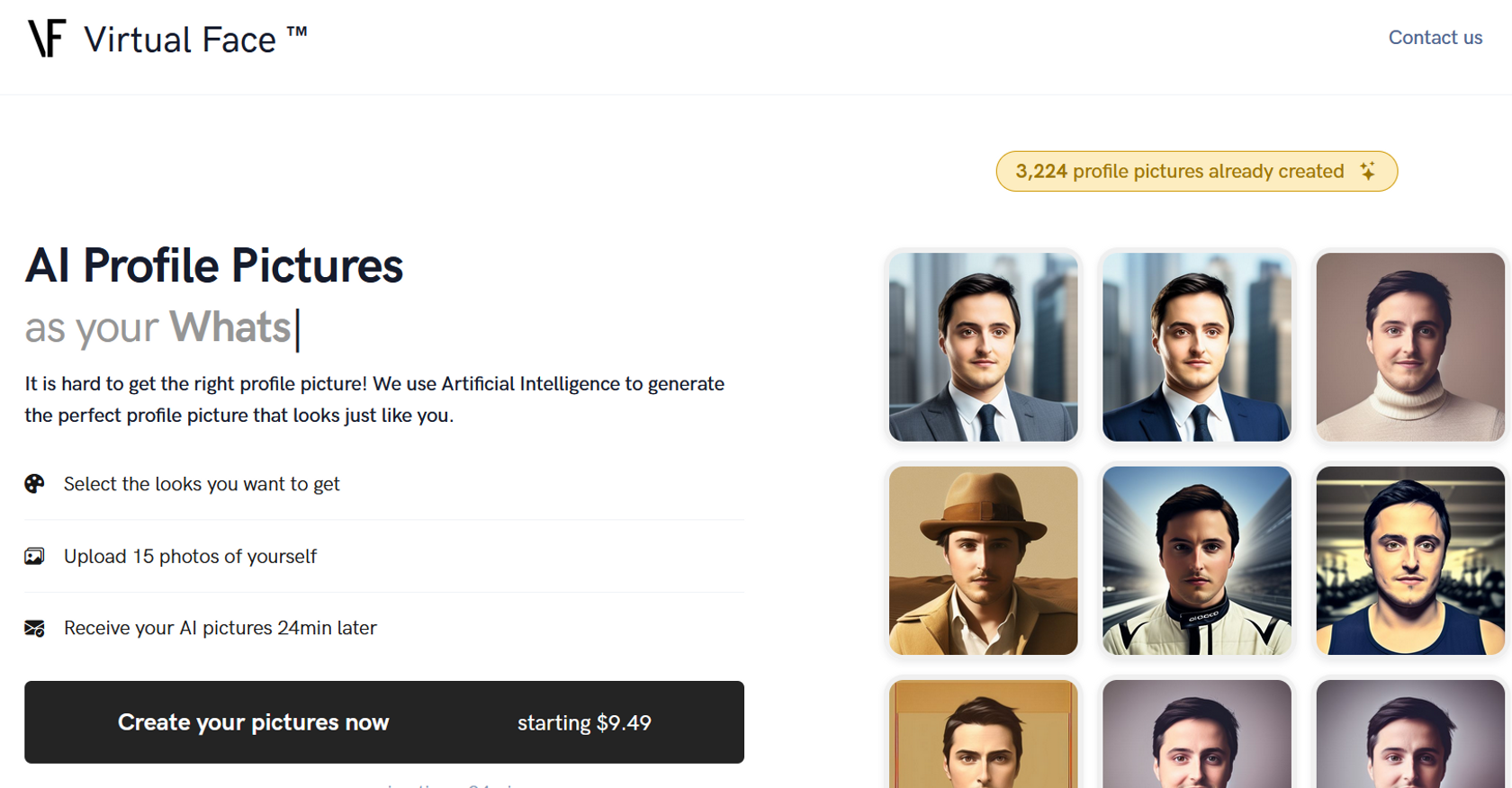 Virtual Face 介紹 | AI 軟體工具與教學: AI顧問 FuturWiser™
