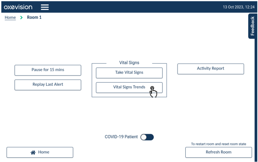 How to view Vital Signs Trends | OxeAcademy