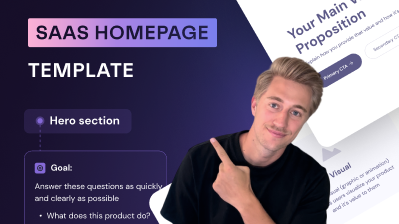 B2B SaaS Homepage Template | Best Practices + Examples