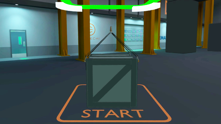 Overhead Cranes Training - a Virtual Reality training programme by Gleechi