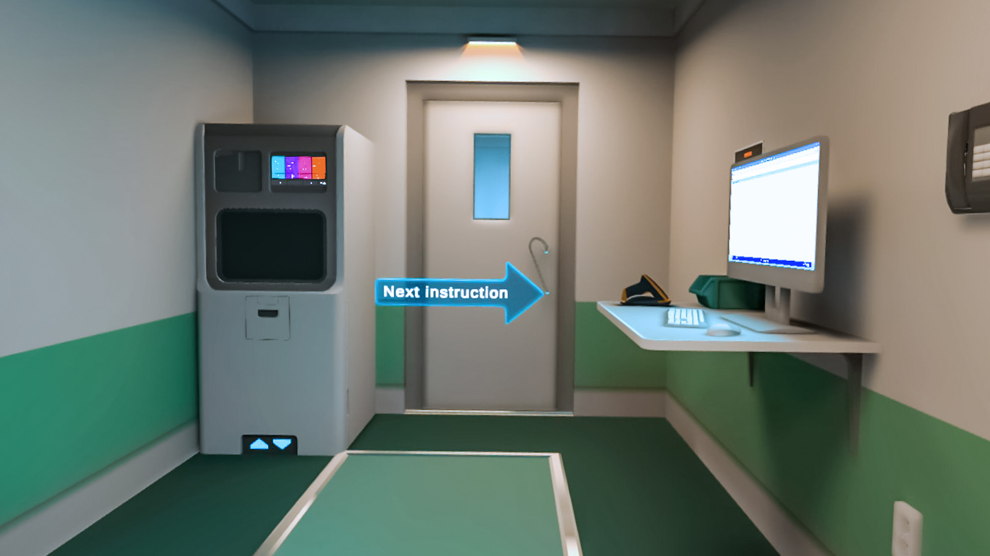 Sterile Technician - a Virtual Reality training programme by Gleechi