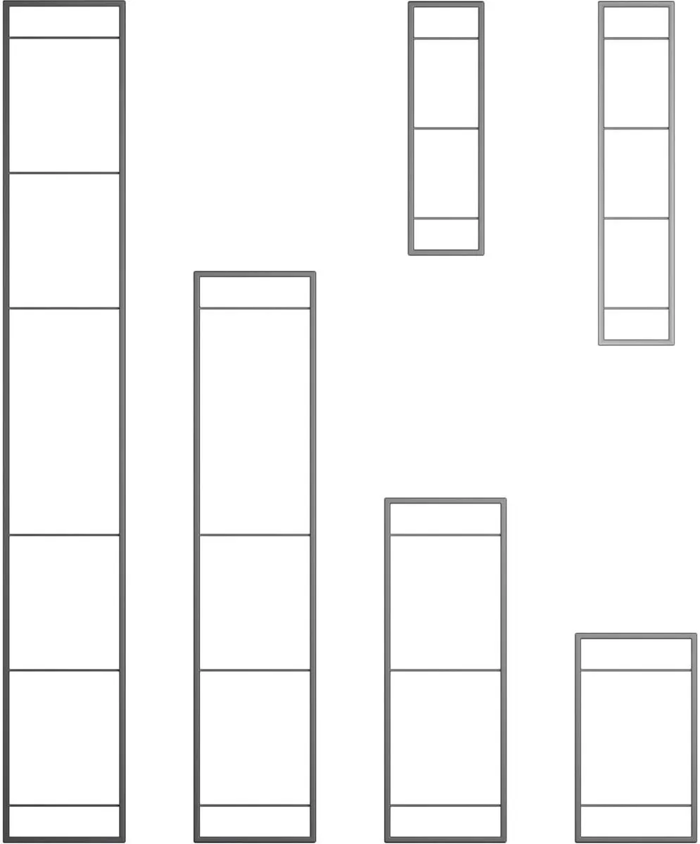 YouK the modular shelving system from Kesseböhmer