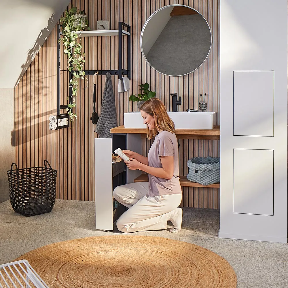 bathBox – storage miracle in the bathroom