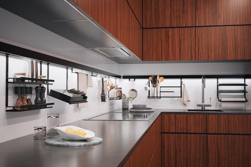 Kesseböhmer LINERO kitchen railing & railing systems