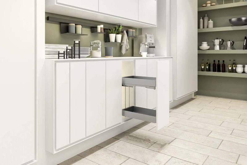 Kesseböhmer LINERO kitchen railing & railing systems