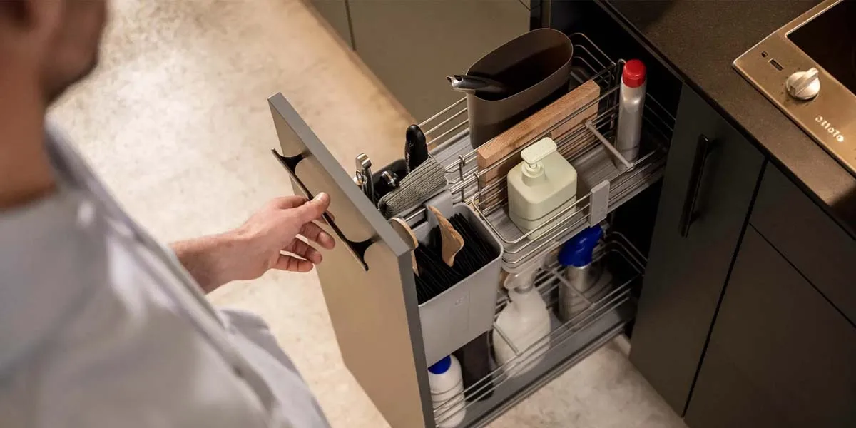 YouK the modular shelving system from Kesseböhmer