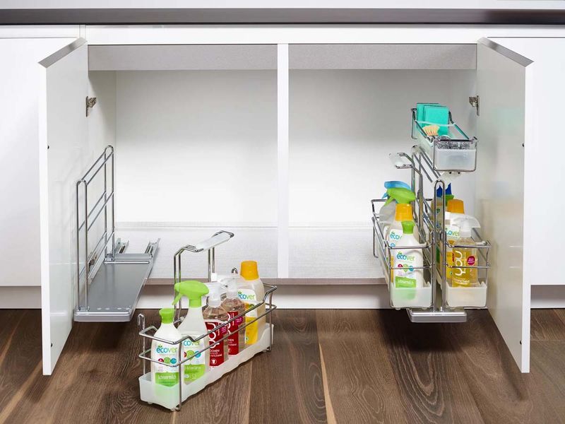 LeMans kitchen corner unit solution from Kesseböhmer