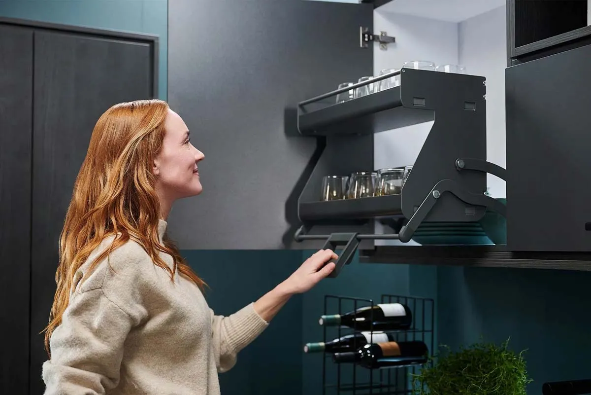 YouK the modular shelving system from Kesseböhmer