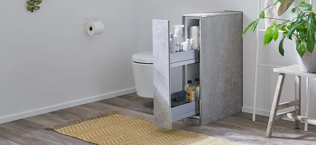 bathBox - un espace de rangement miraculeux dans la salle de bains