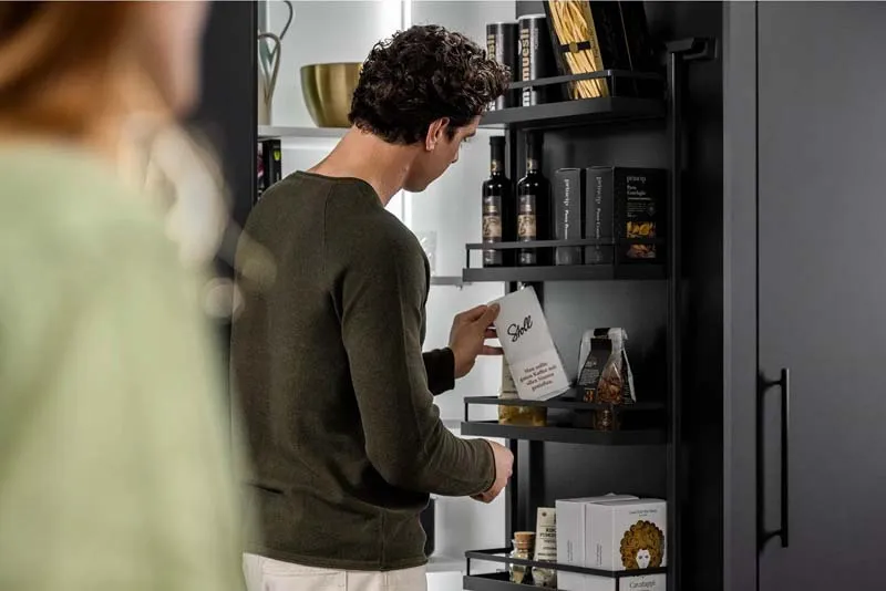 YouK the modular shelving system from Kesseböhmer