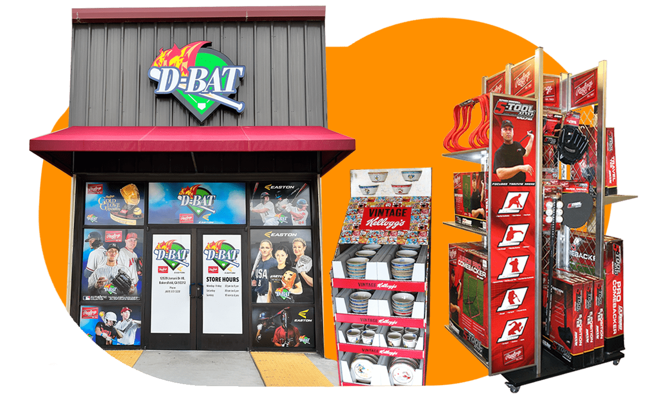 Custom Cardboard Retail Displays | State & Lake Retail